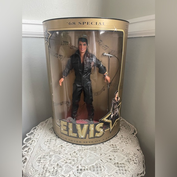 Hasbro | Toys | Elvis Presley 68 Special Doll | Poshmark